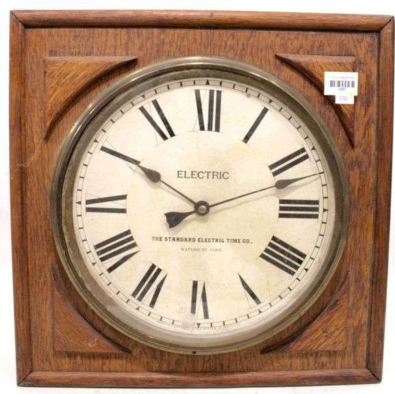 Vintage Electric Clock by The Standard Electric Time Co. Waterbury ...