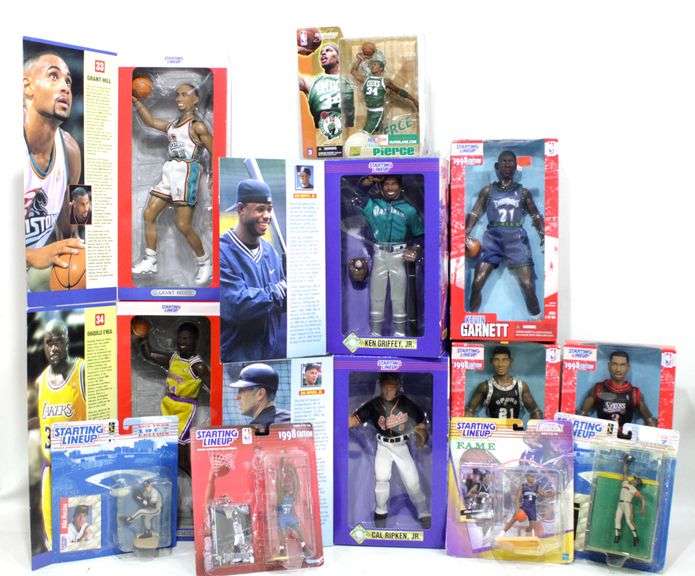 Athlete Action Figures Includes - Starting Lineup Mike Mussina, Barry ...