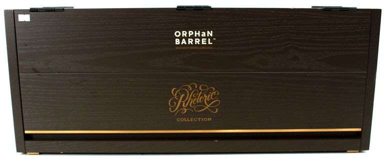"Orphan Barrel" Rhetoric Whiskey Collection Display Case - Bar ...