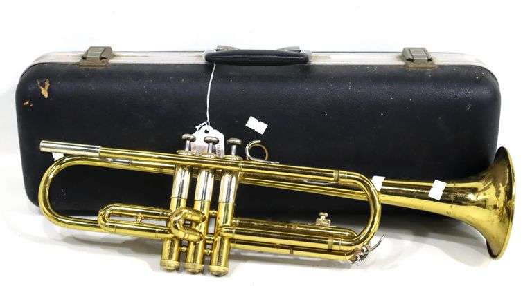 Vintage Bundy Trumpet Designed by Vincent Bach for the H&A Selmer Inc ...