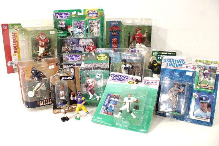 Sports Action Figures from Starting Lineup and Other - Bunting Online ...