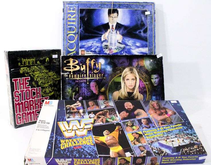 Table Games - Buffy the Vampire Slayer - and - Acquire - and - WWF ...