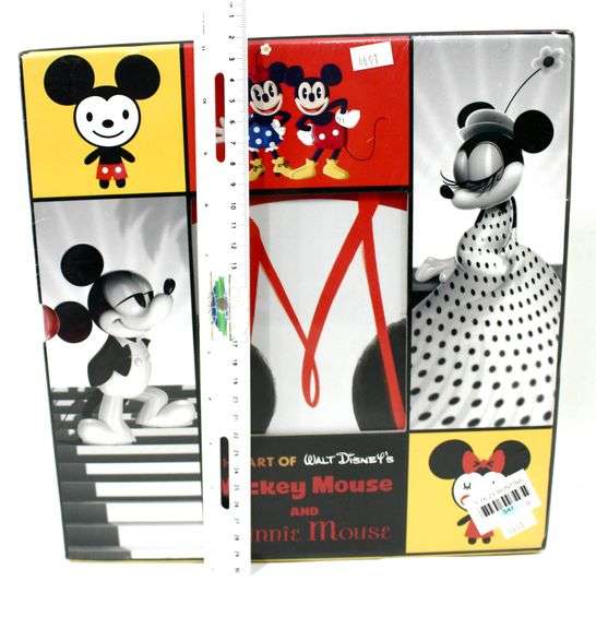 The Art of Mickey Mouse and Minnie Mouse Books, Two Collector's Art ...