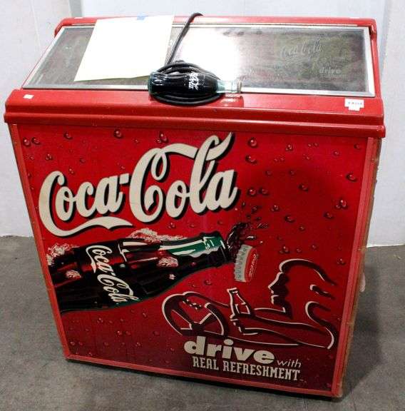 Vintage 1999 Coca-Cola Machine Model RPUC100 Glass Door Commerical ...