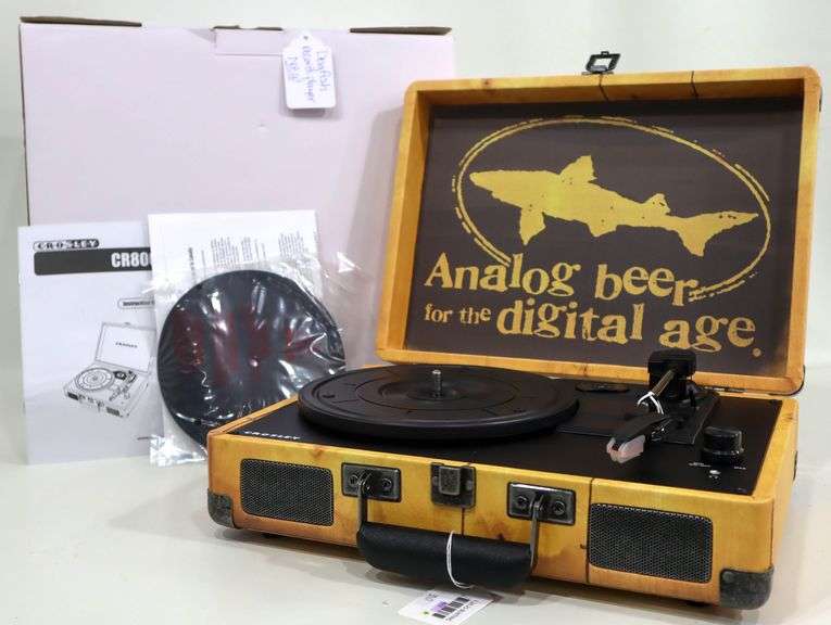 Dogfish Head x Crosley Record Player Turntable Analog Craft Beer • Sam ...