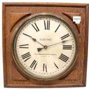 Vintage Electric Clock by The Standard Electric Time Co. Waterbury ...