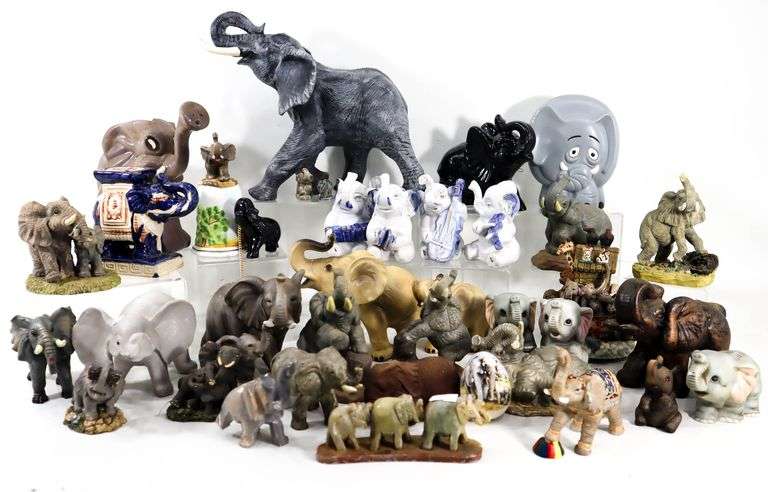 Elephants in all Sizes and Colors - Marked / Labeled: K's Collection ...