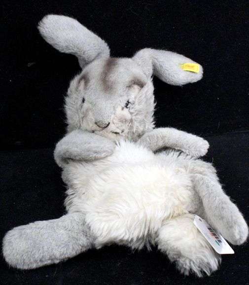 Vintage Steiff Jolly Hase Bunny Rabbit Hand Puppet 3480/40 - Bunting ...