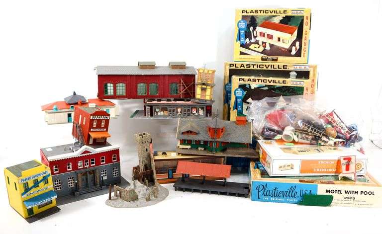 Bachmann Plasticville U.S.A. HO scale model railroad buildings and kits ...