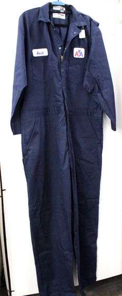 Aramark American Airlines Logo Coveralls Size 52R in Navy - Bunting ...