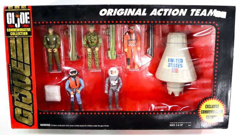 GI Joe 1964-1994 Commemorative Collection Original Action Team with Box ...