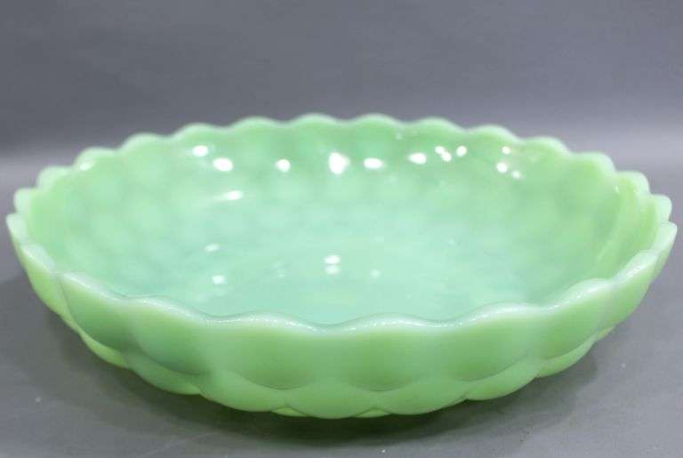 Vintage Fire King Jadeite Glass Bubble Bowl Circa 1940-1970ish ...