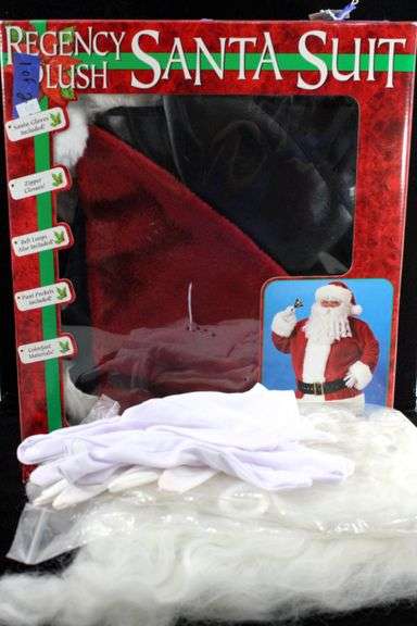 Regency Lush Santa Suit Size 40-48 Standard - Bunting Online Auctions