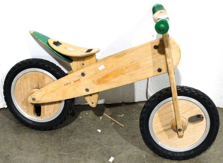 Kokua Like Bike Wooden Toddler Balance Bike - Bunting Online Auctions