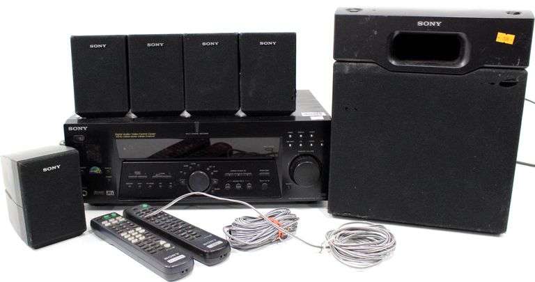 Sony STR-K502P - FM Stereo/FM-AM Receiver - and - Sony Model SS-MSP1 ...