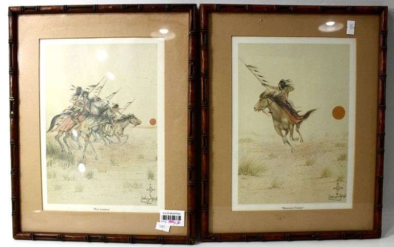 Signed and Numbered 406/3000 Limited Editions "War Leaders" and ...