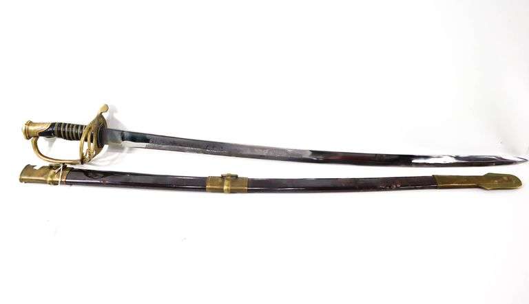 CSA Indian Dress Ceremonial Sword with Scabbard - 36" - Bunting Online ...