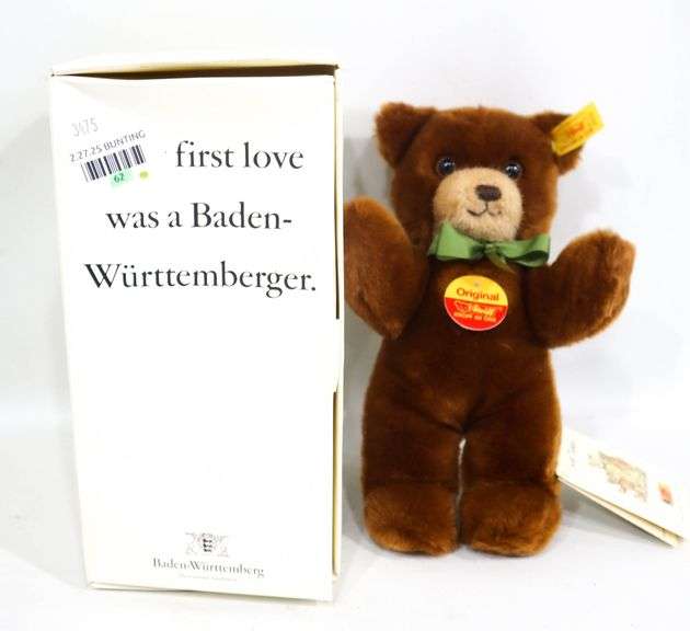 Original Steiff KNOPF IM OHR Made in Germany Plush Bear with Tag and ...
