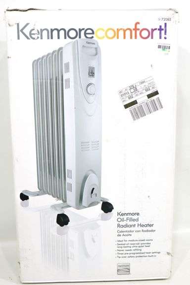 Kenmore Comfort Oil-Filled Radiant Heater T5 U - Bunting Online Auctions