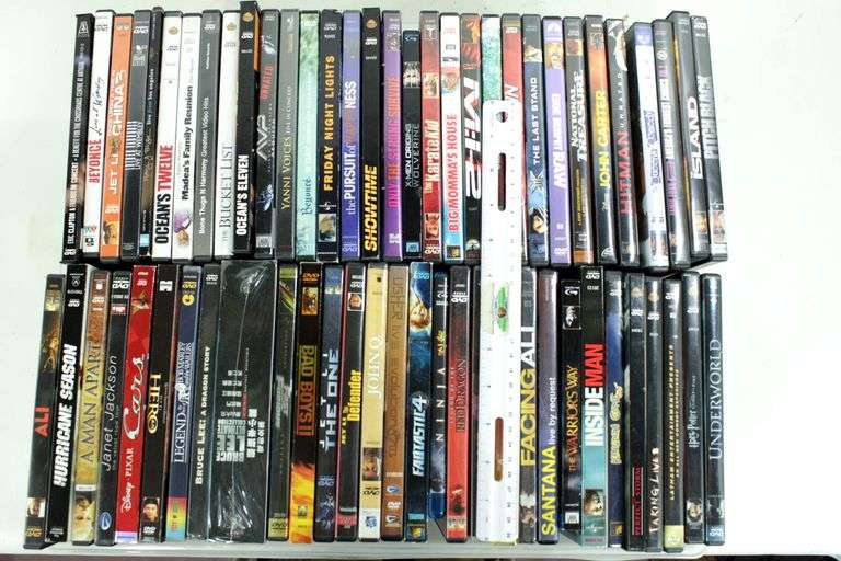 DVDs - Bad Boys II, Cars, Her Legend, Bruce Lee Ultimate Collection ...