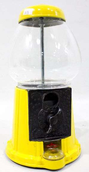 Vintage Carousel Industries, Coin Dispensed Gumball Machine - Bunting ...