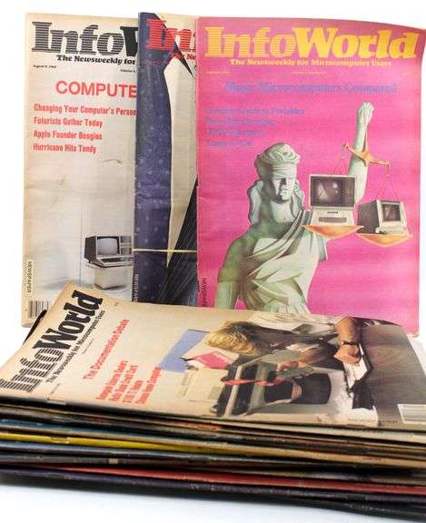 Vintage Info World Magazines and More - Bunting Online Auctions