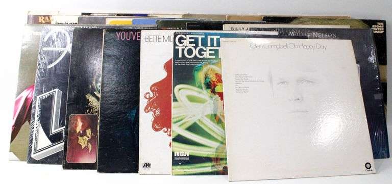 Record Album Music Collection: Pink Floyd, Glen Campbell Oh Happy Day ...