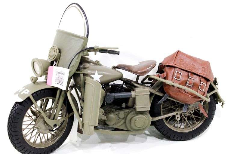 Vintage 1998 Hasbro Harley-Davidson Military Police (MP) Olive Drab ...