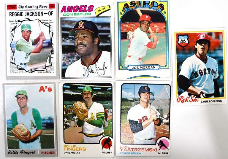 Baseball Sports Trading Cards: Reggie Jackson Topps 459 Sporting News ...