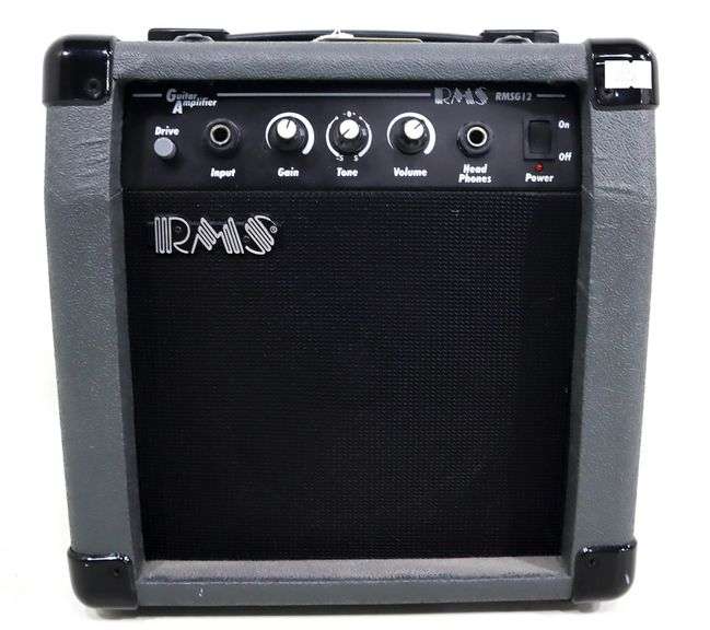 RMS Model RMSG 12 Guitar Amplifier - Bunting Online Auctions