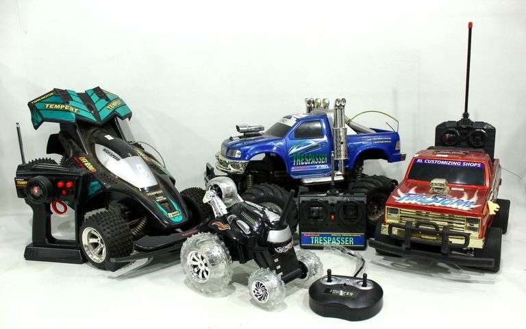 Vintage Radio Shack Remote Controlled (RC) Car Tempest, Tresspasser and ...