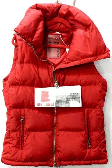 Authentic PRADA Red Vest Size 48. Includes Certificate of Authenticity ...