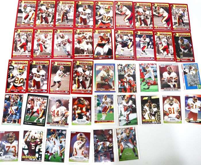 Washington Redskins Football Sports Trading Card Collection: Mobil 1994 ...