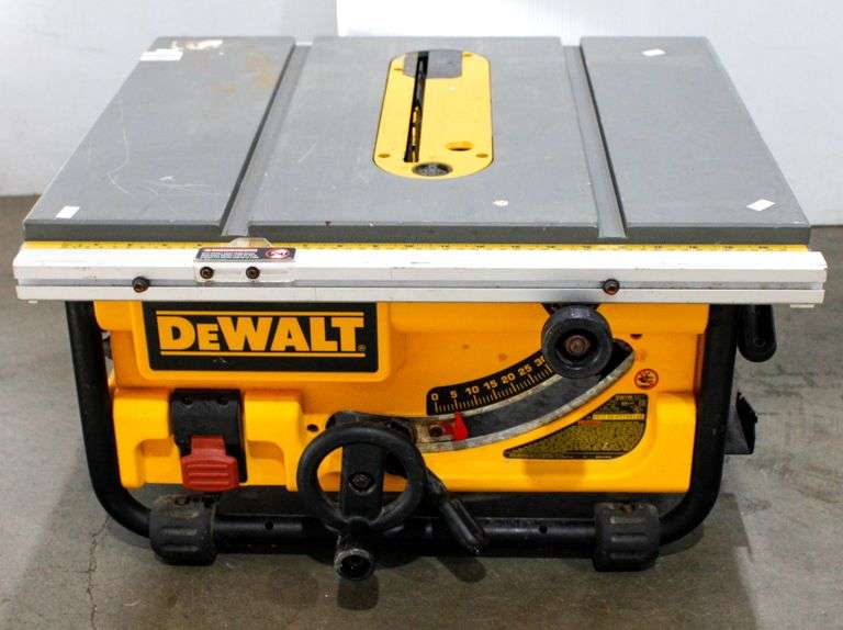 DeWalt Table Saw - Bunting Online Auctions