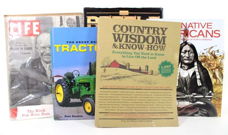 Eclectic Book Collection: The Native Americans, Country Wisdom & Know ...