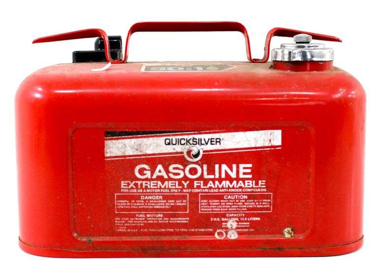 Marine Fuel Tank - Quicksilver Gasoline 3 US Gallons Tank - Bunting ...