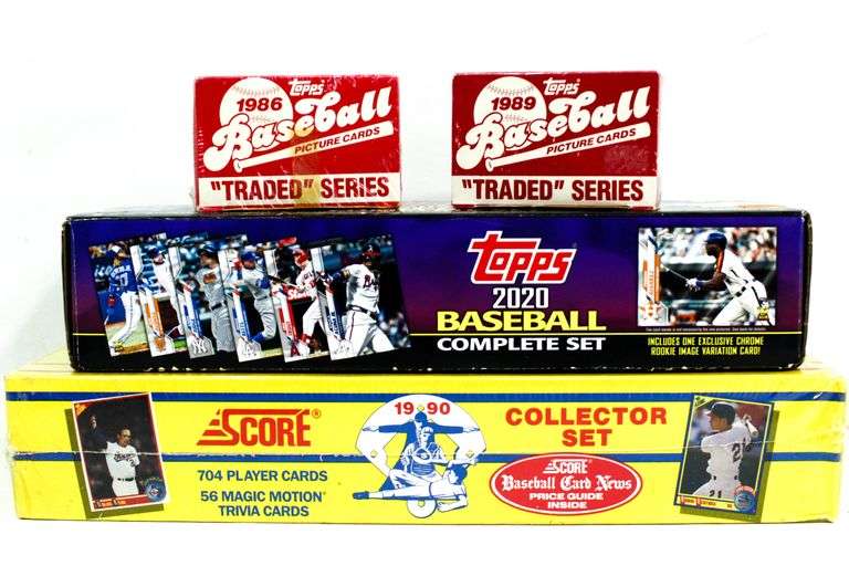 Baseball Trading Cards: 1986 & 1989 Topps "Traded" Series - and - Topps ...