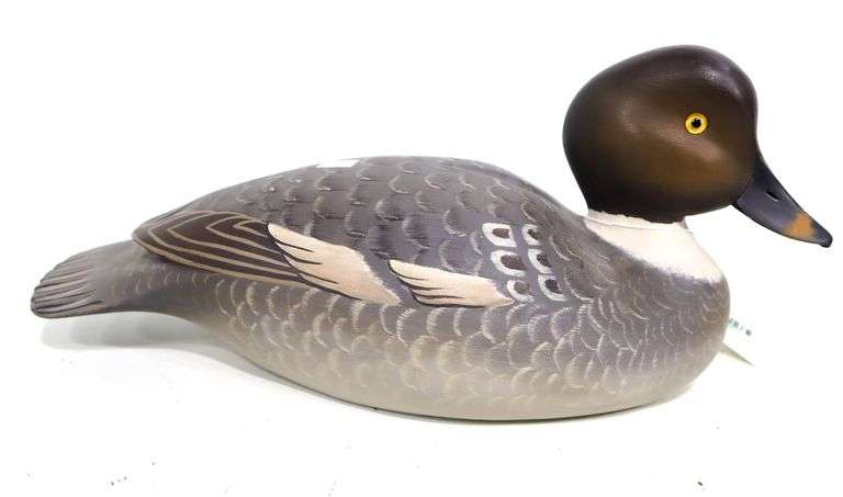 Signed - "Goldeneye Hen" (Believed to be) Hand Crafted Decoy by Jim ...
