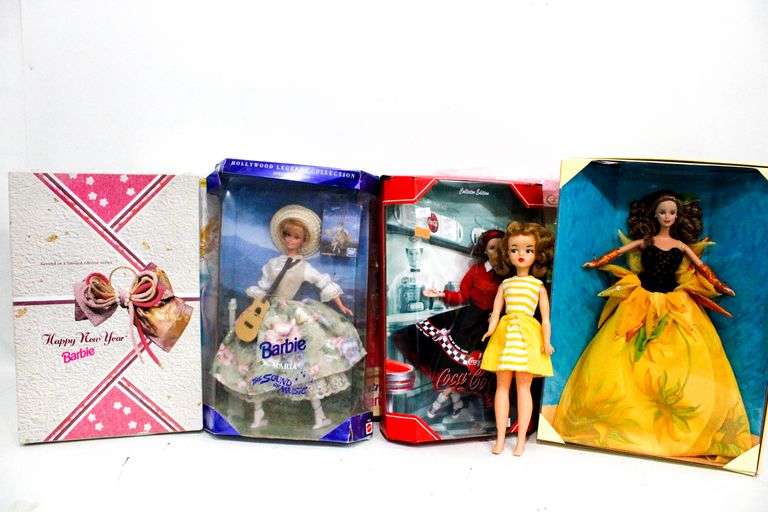 Barbie Dolls - "The Sound of Music" and "Coca-Cola" and "Happy New Year ...