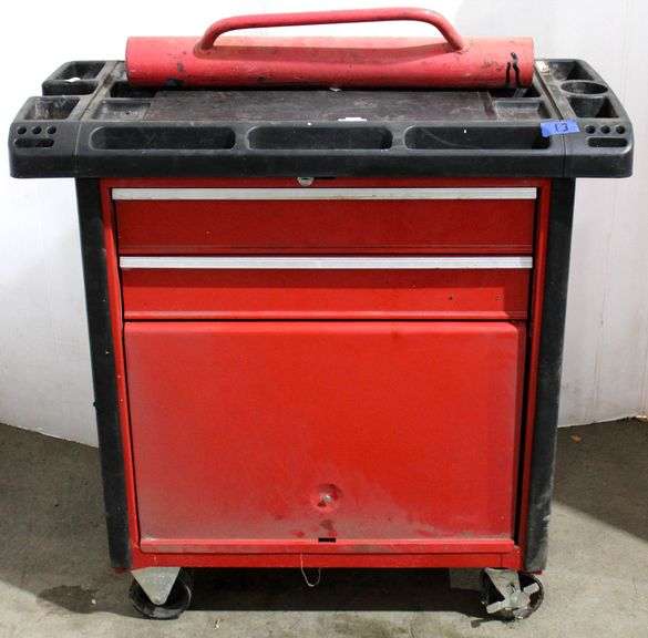 Metalcraft (Believed to be) Rolling Tool Cart Chest (Missing Label ...