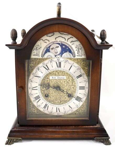 Seth Thomas Div of General Time Corp., Connecticut USA Moon Phase ...