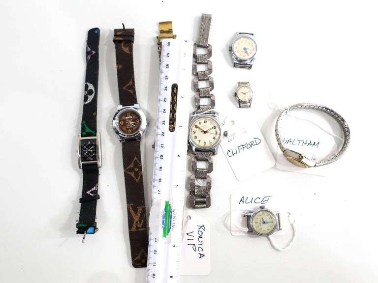 Watch Collection: Ronica Vip Quartz, Waltham, Clifford Shock Protected ...