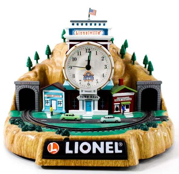 Lionel 100th Anniversary (1900-2000) Animated Railroad Clock by Lionel ...
