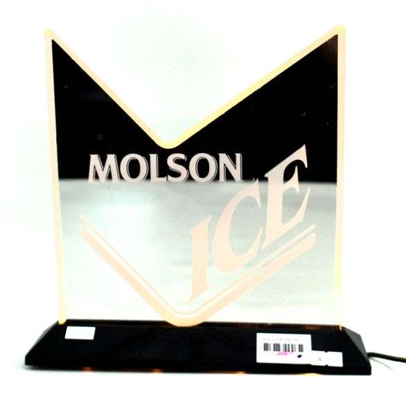Molson Ice Bar Decor Lamp Light - Bunting Online Auctions