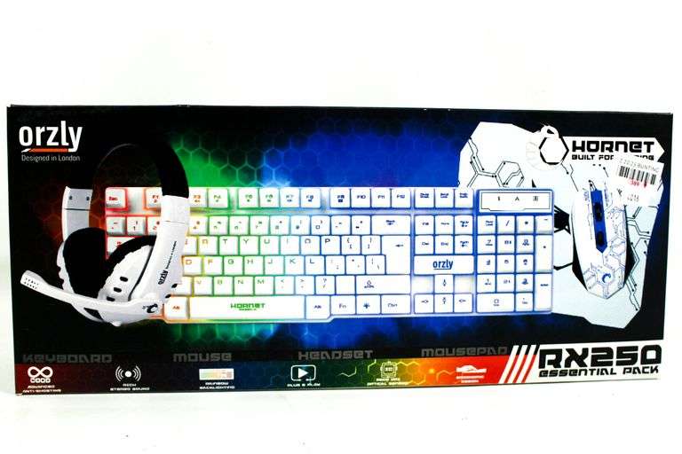 Orzly RX250 PC Gaming Essential Pack - Bunting Online Auctions