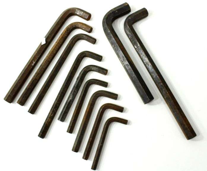 Hex Key Allen Wrenches - Bunting Online Auctions