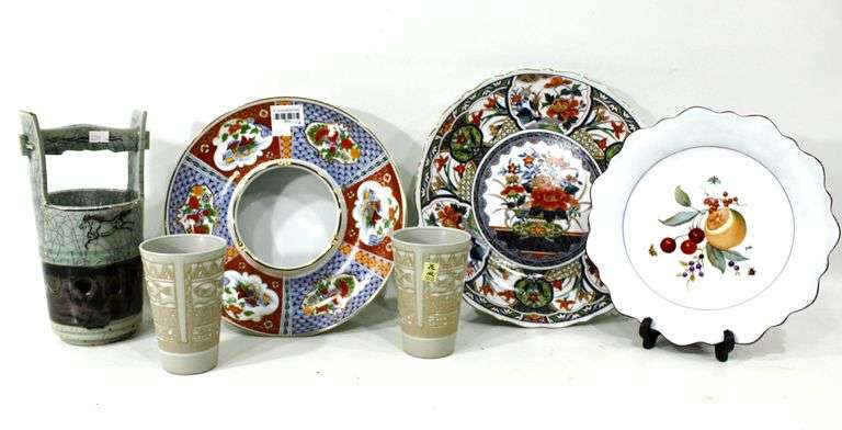 Vintage / Antique Porcelain / Ceramics: Obori Soma-yaki Japanese ...