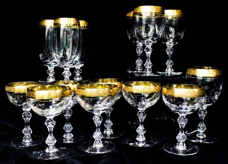 Tiffin Franciscan 1960s "Westchester" Crystal Stemware. - Bunting ...