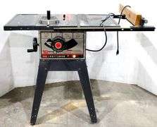 Sears Craftsman 10" Motorized Table Saw - Bunting Online Auctions