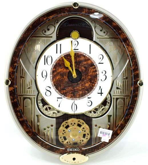 Seiko Melodies in Motion Wall Clock - Bunting Online Auctions